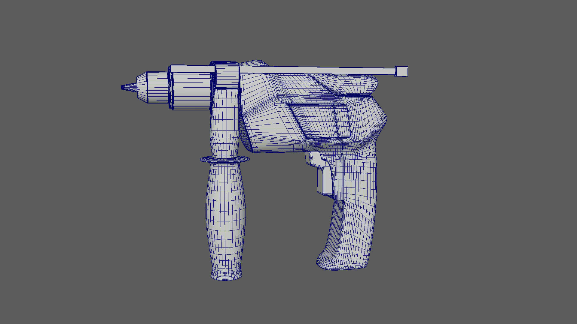 Nail Gun - Mechanical 3D Model by Trish