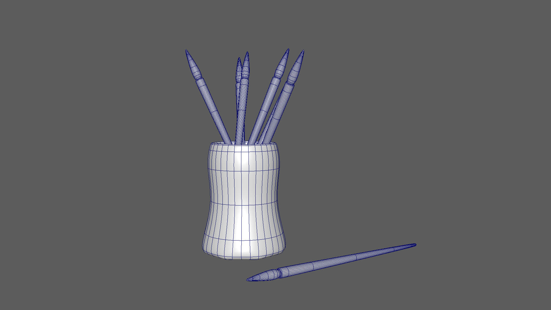 Paint Brush - Painting 3D Model by Trish