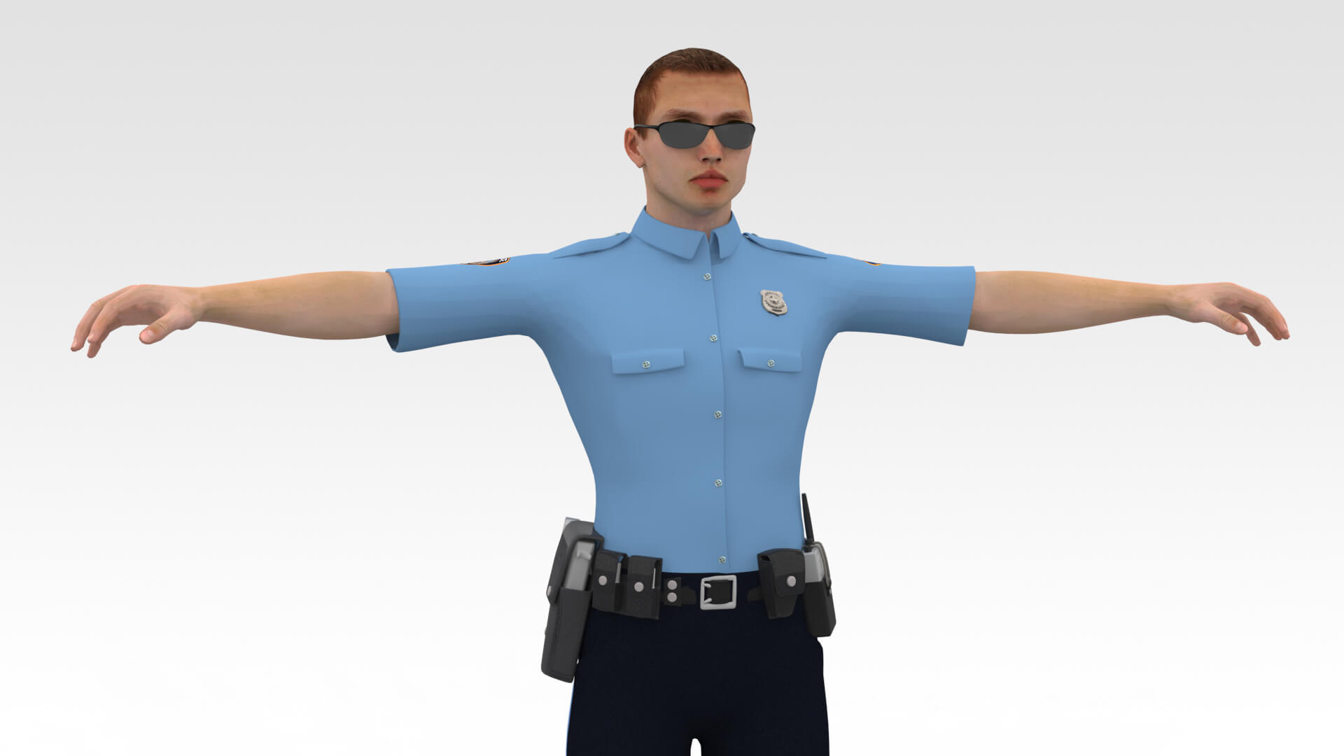 Police Cop - Police 3D Model by Trish