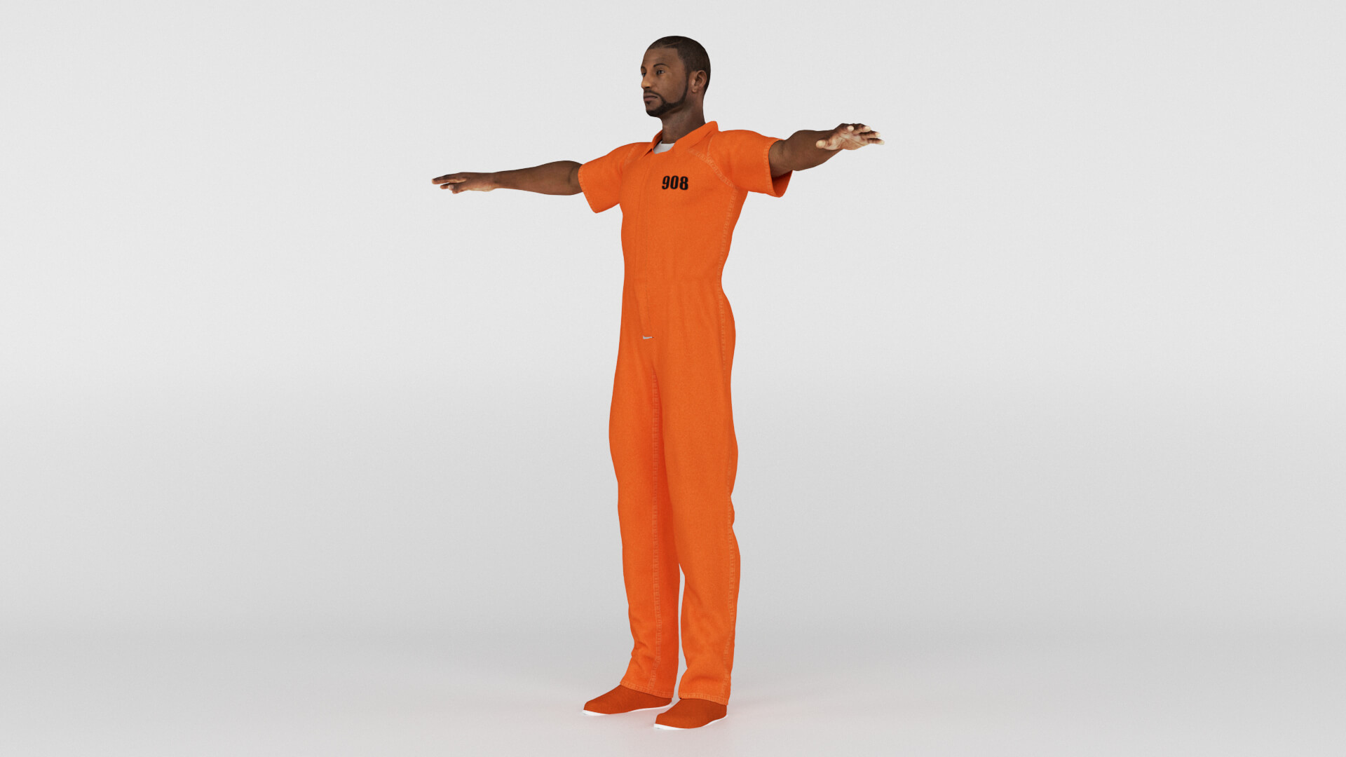 Prisoner - Convict 3D Model by Trish