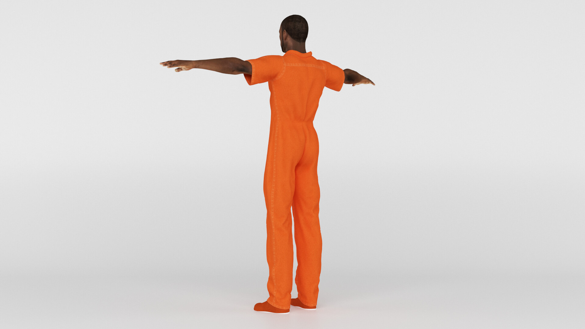 Prisoner - Convict 3D Model by Trish