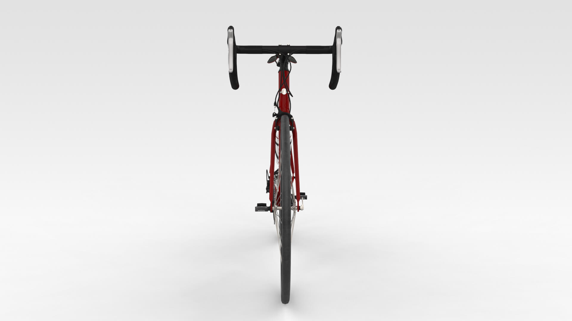 Racing Bicycle - Red 3D Model by Trish