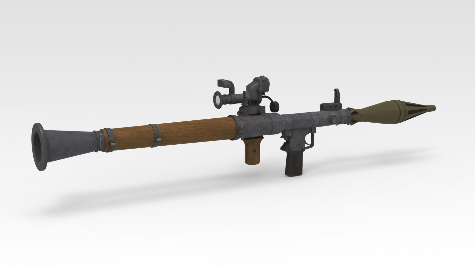 Rocket Launcher - Free 3D Model by Trish