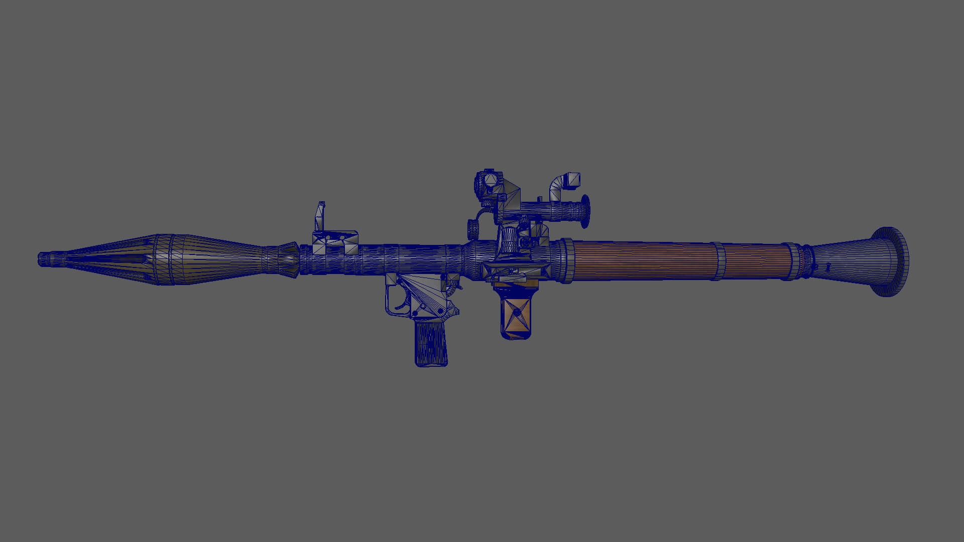 Rocket Launcher - Free 3D Model by Trish