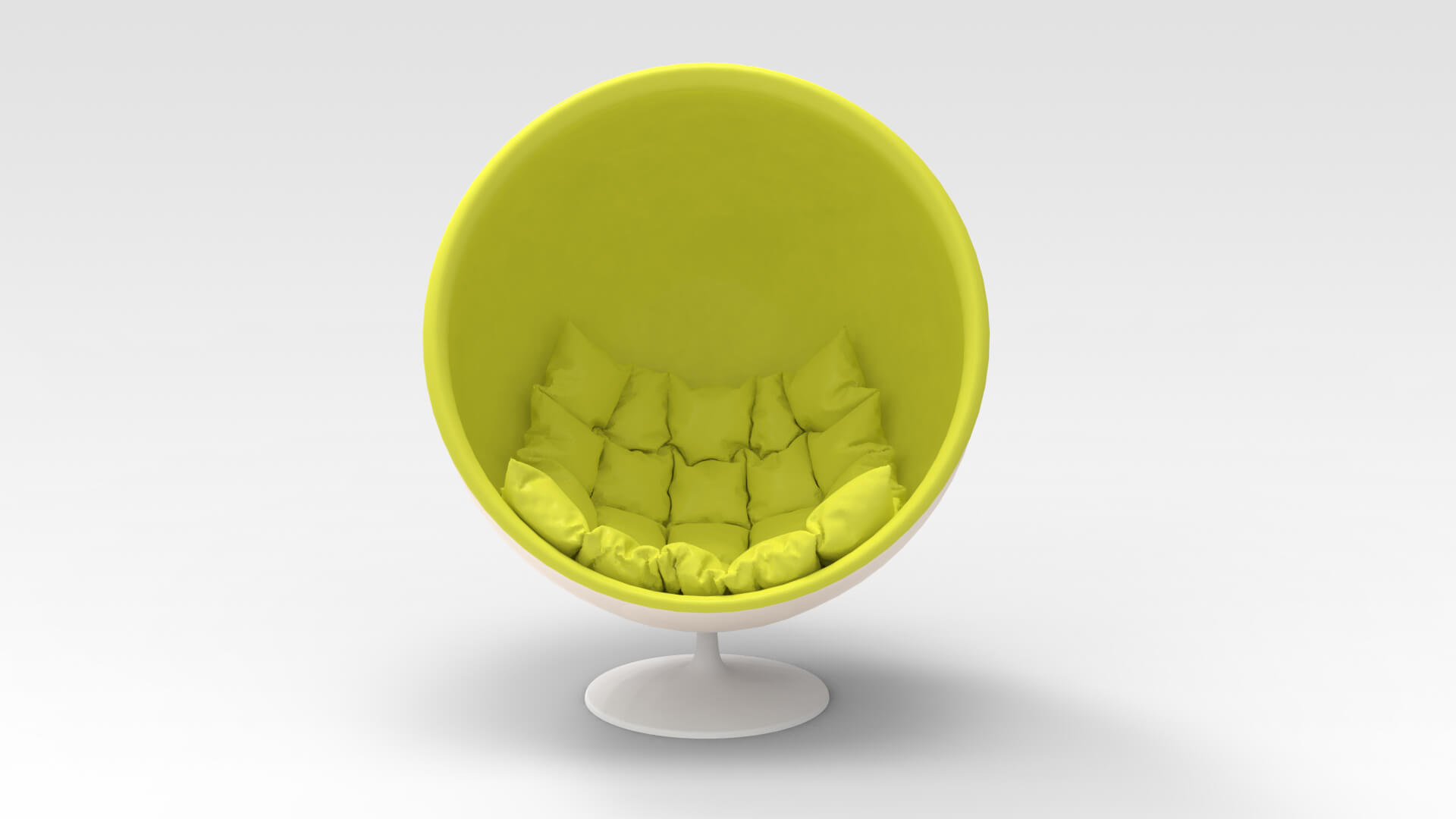 Shell Chair - Furniture 3D Model by Trish