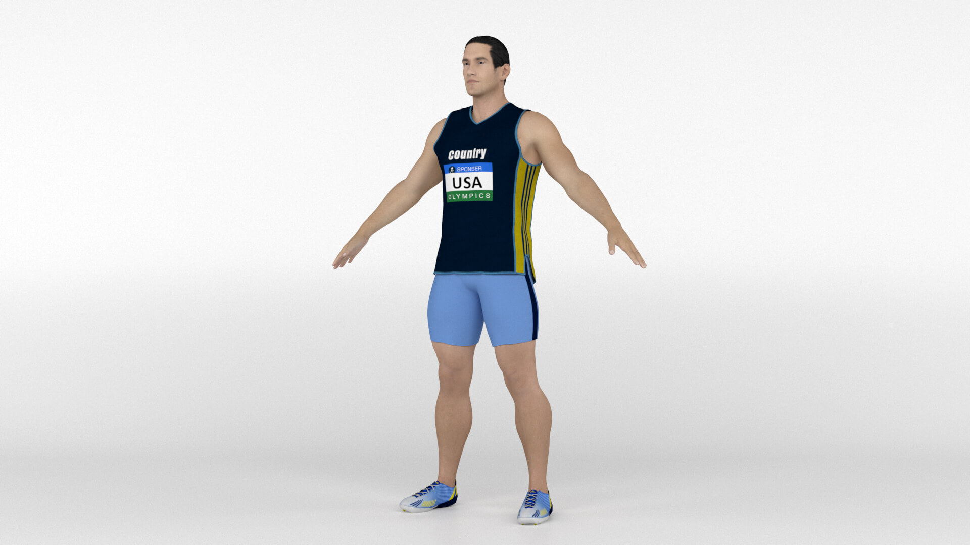 Shortput Player - 3D Model by Trish