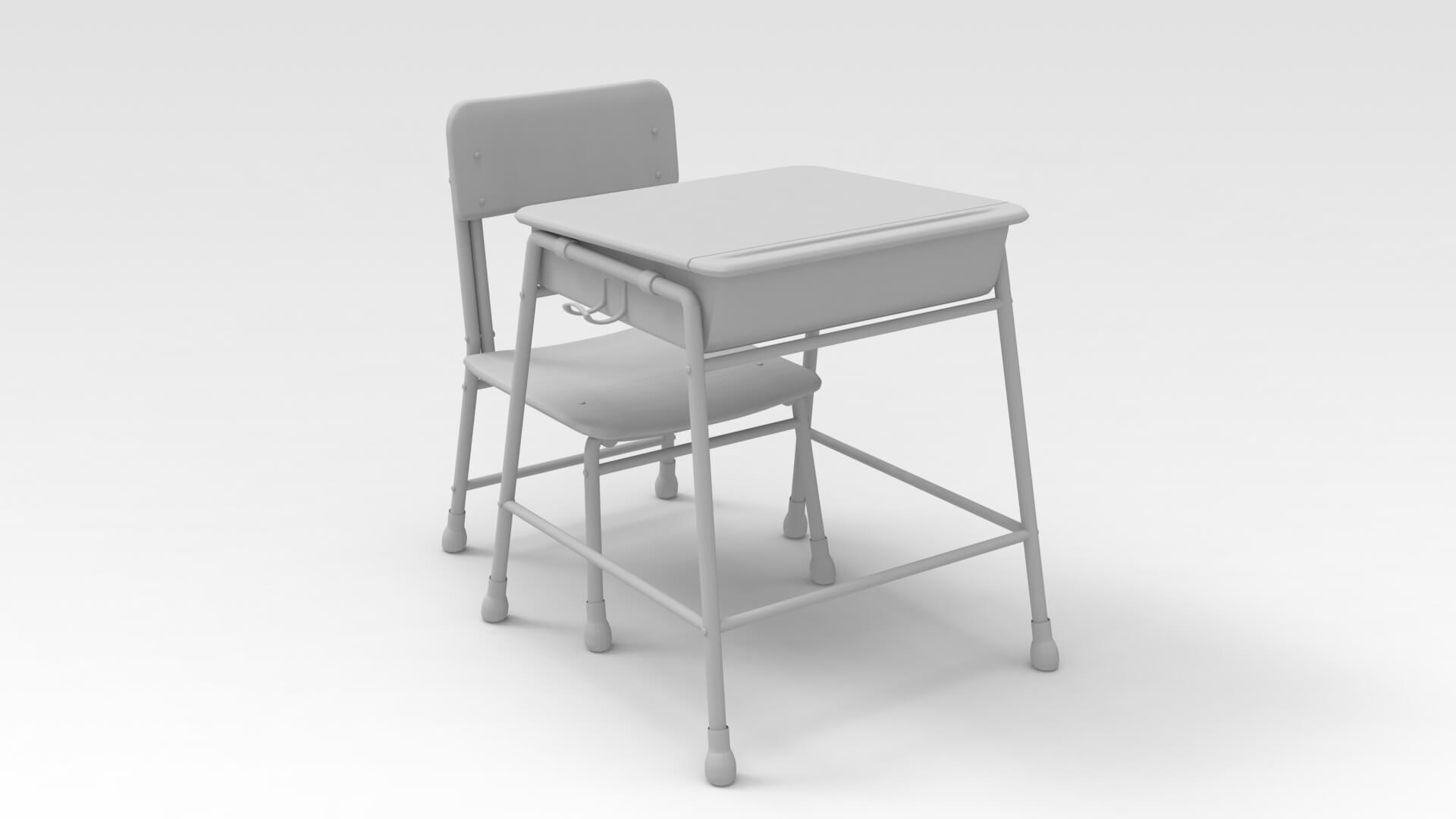 Smart Desk - Furniture 3D Model by Trish