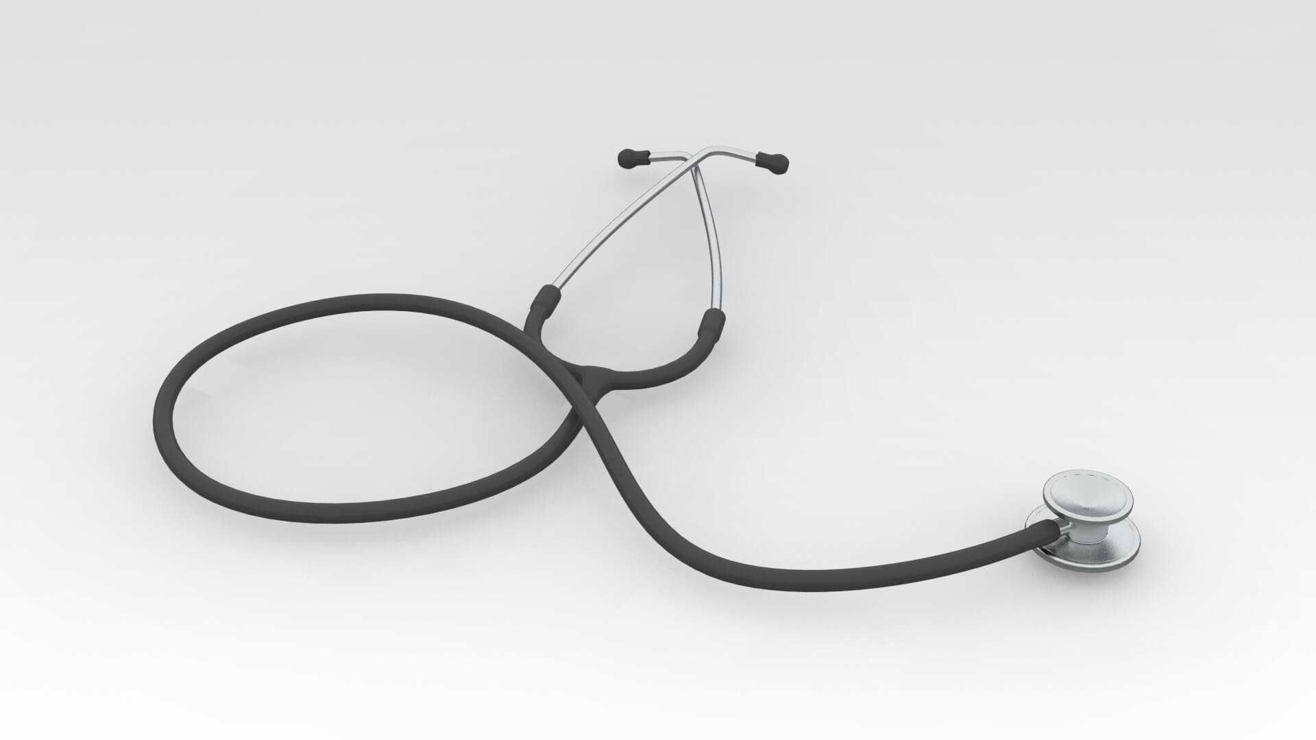 Stethoscope - Medical Equipment 3D Model by Trish