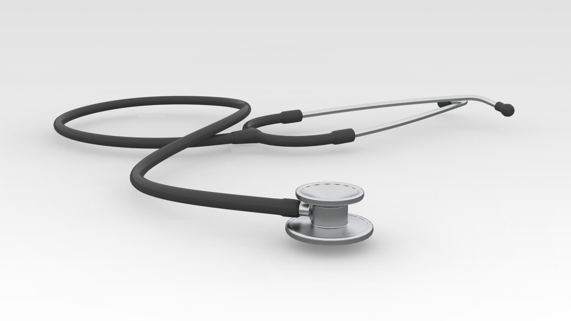 Stethoscope - Medical Equipment 3D Model by Trish