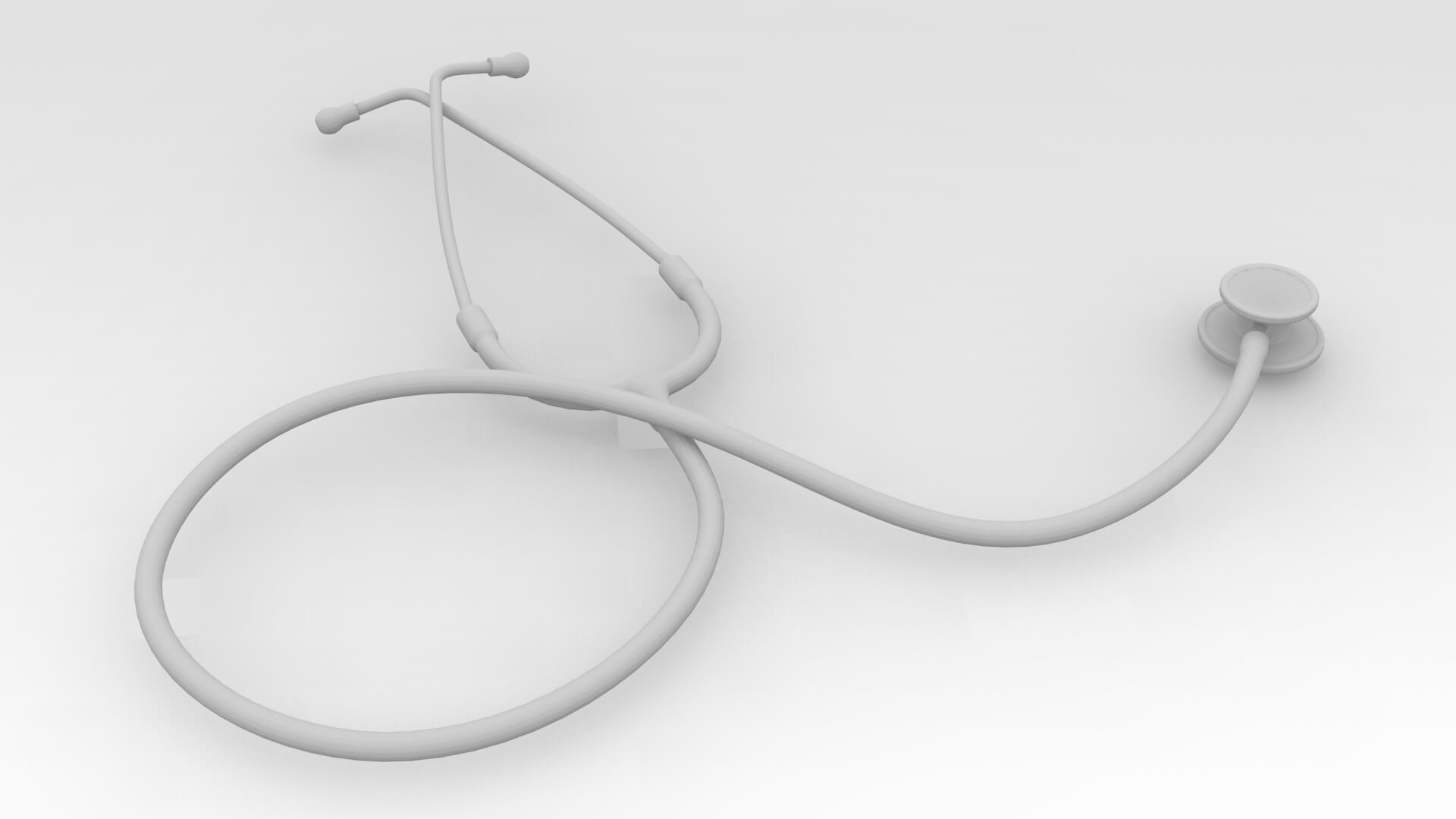 Stethoscope - Medical Equipment 3D Model by Trish