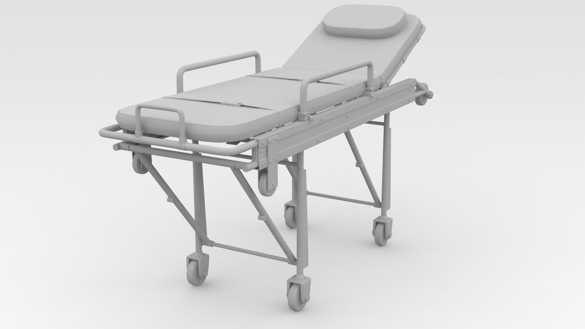 Stretcher - Stretcher 3D Model by Trish
