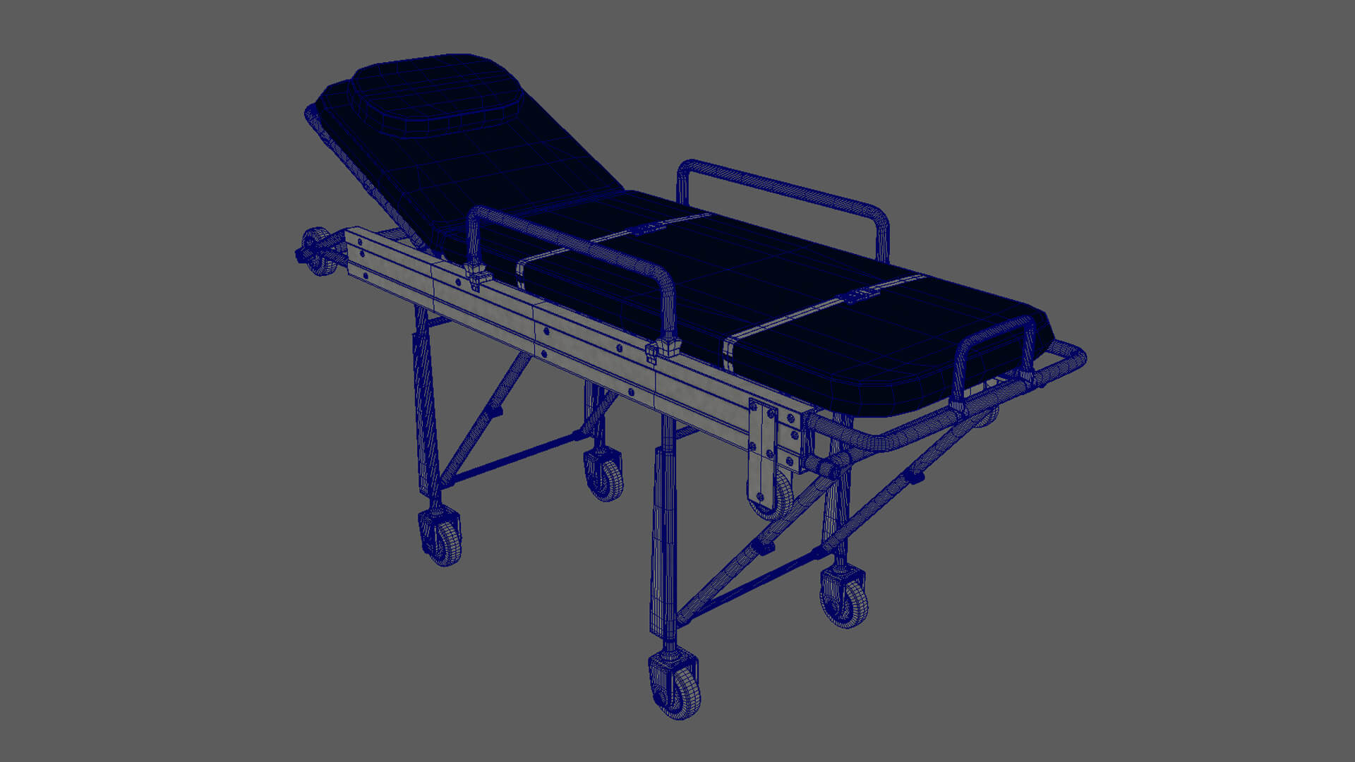 Stretcher - Stretcher 3D Model by Trish