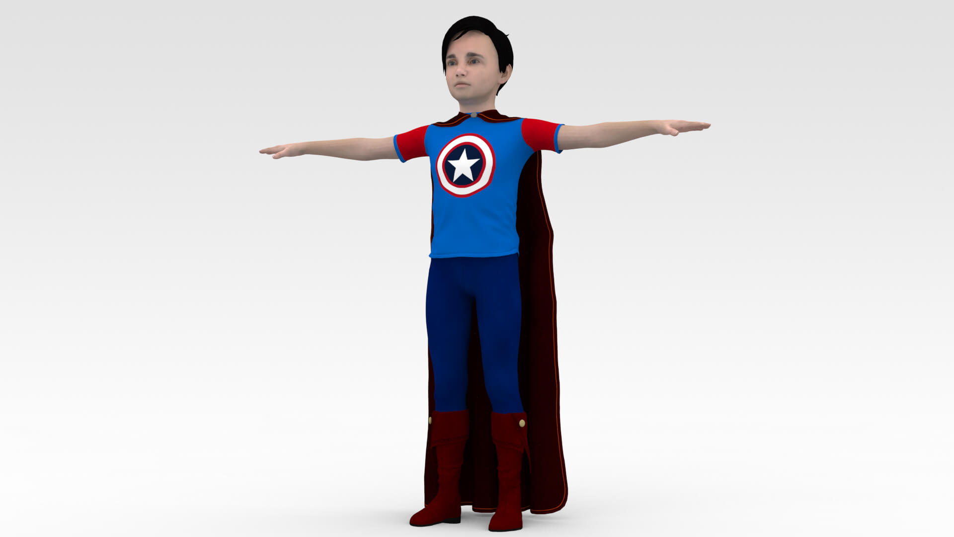 Superboy - Super Human 3D Model by Trish