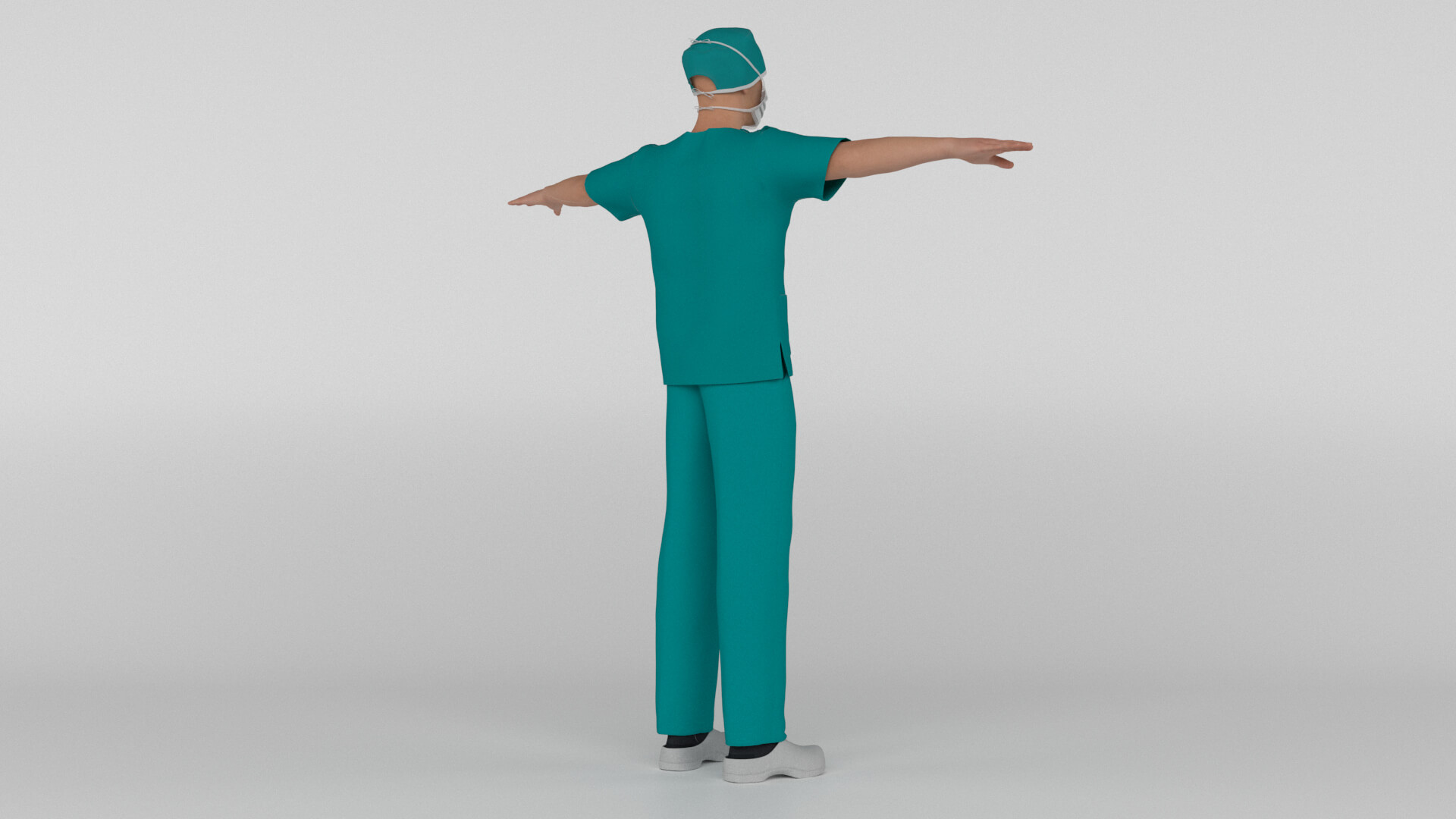 Surgeon - Doctor 3D Model by Trish