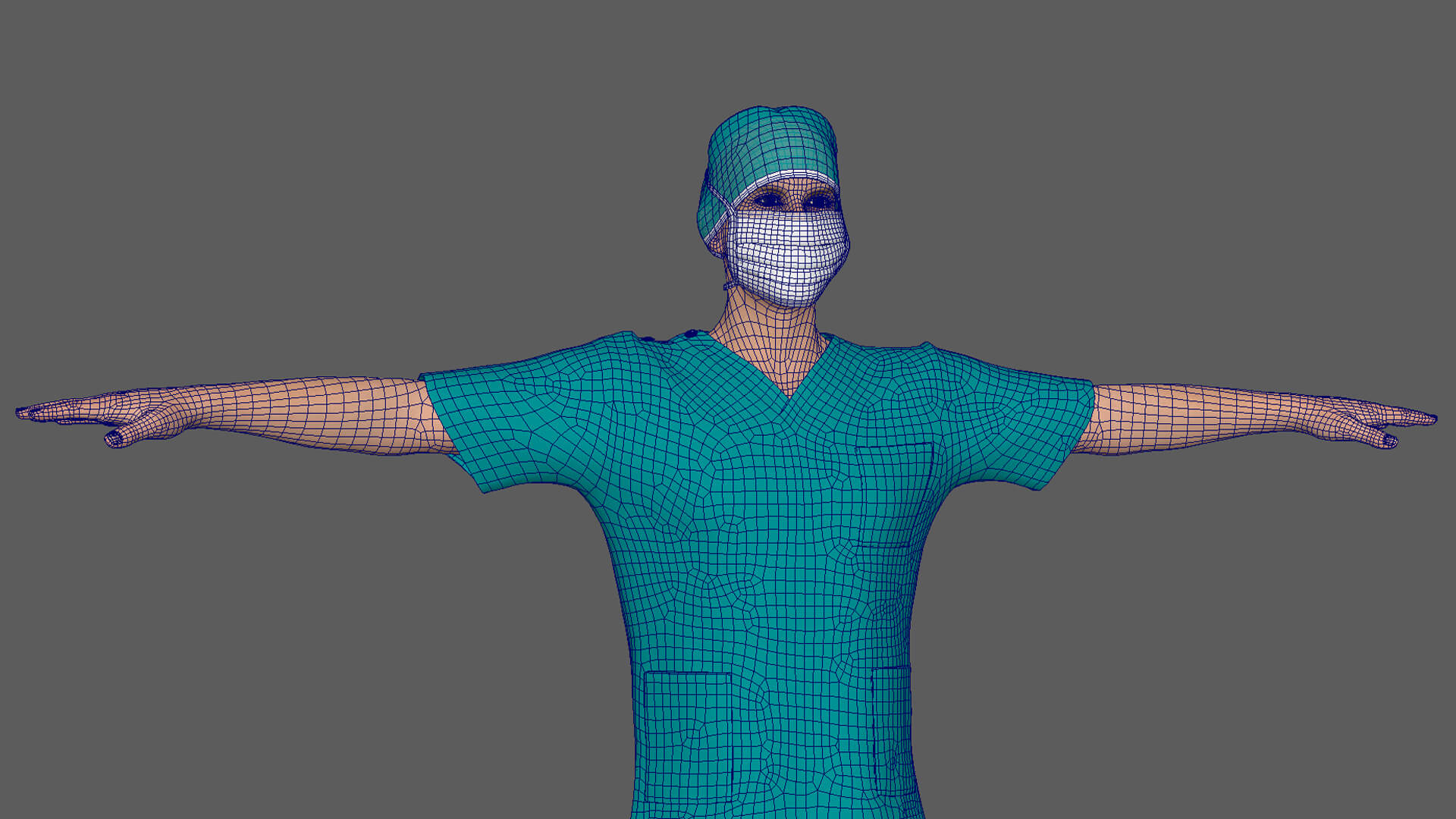 Surgeon - Doctor 3D Model by Trish