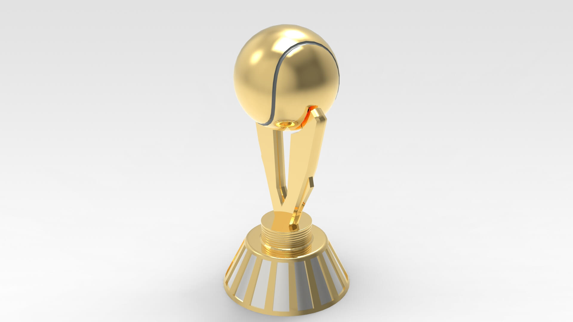 Tennis Champion Trophy - 3D Model by Trish
