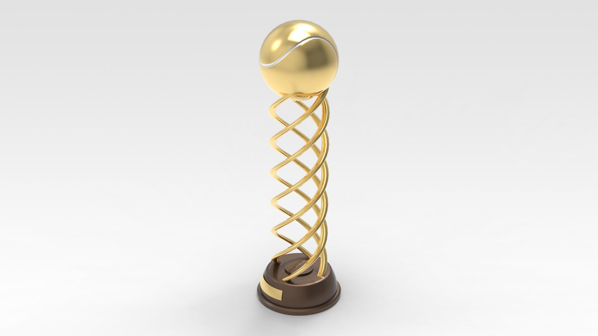 Tennis Champion Trophy - 3D Model by Trish