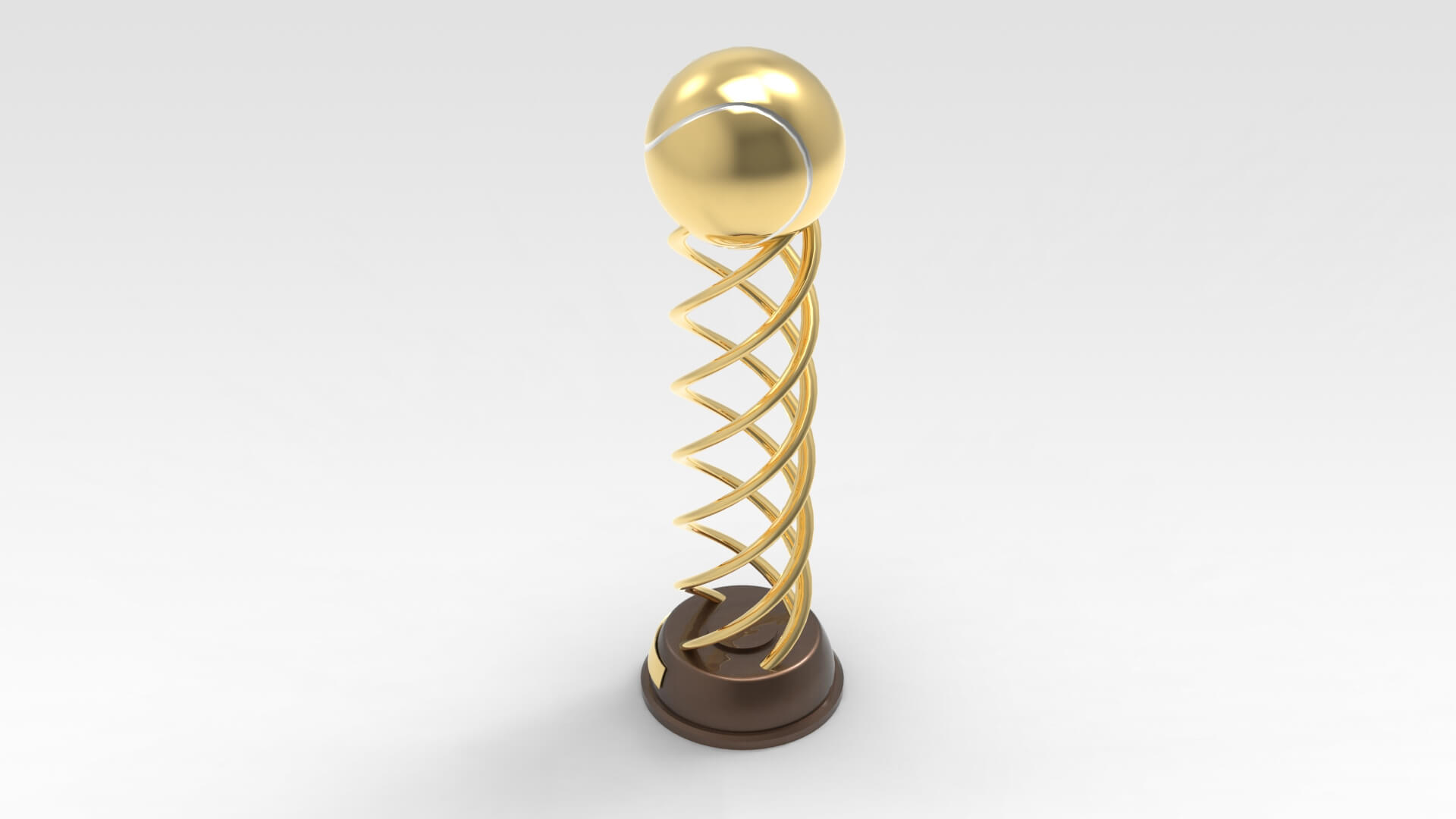 Tennis Champion Trophy - 3D Model by Trish