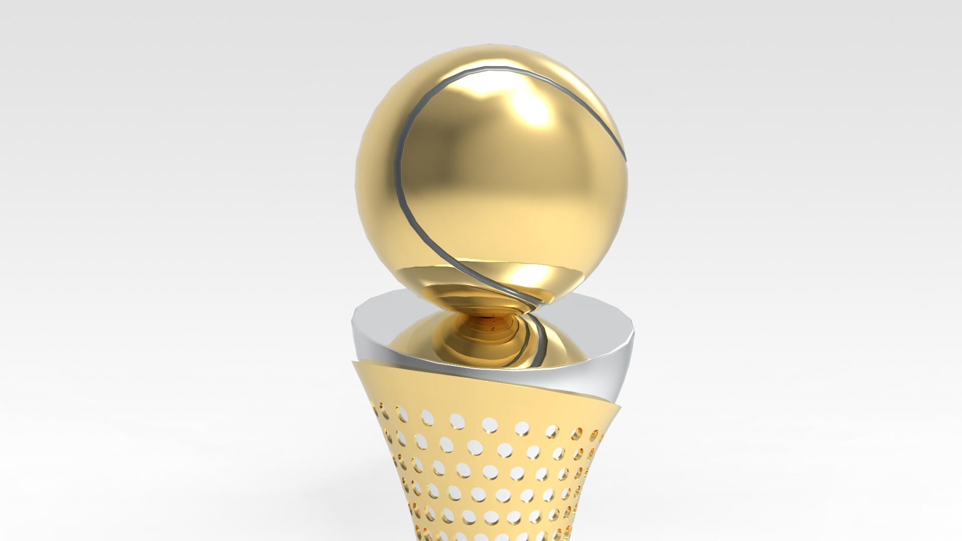 Tennis Champion Trophy - 3D Model by Trish