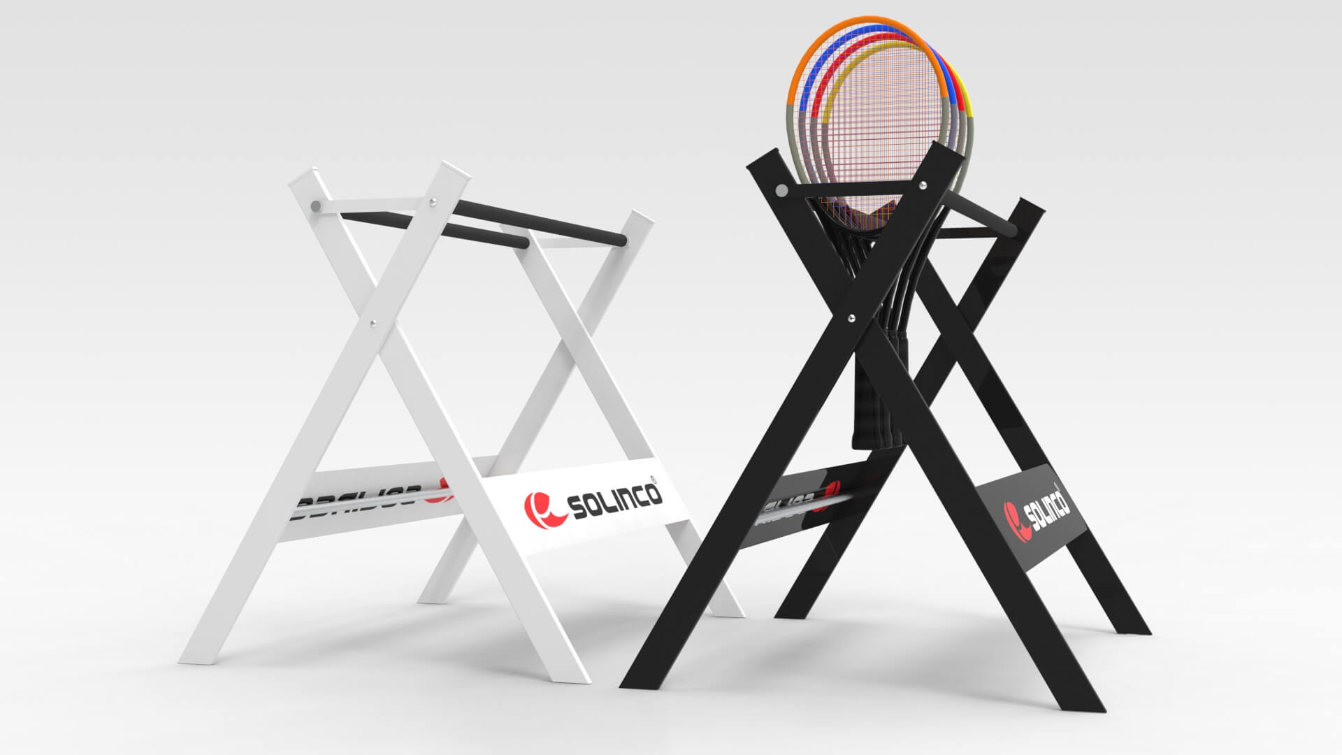 Tennis Racket Stand - 3D Model by Trish