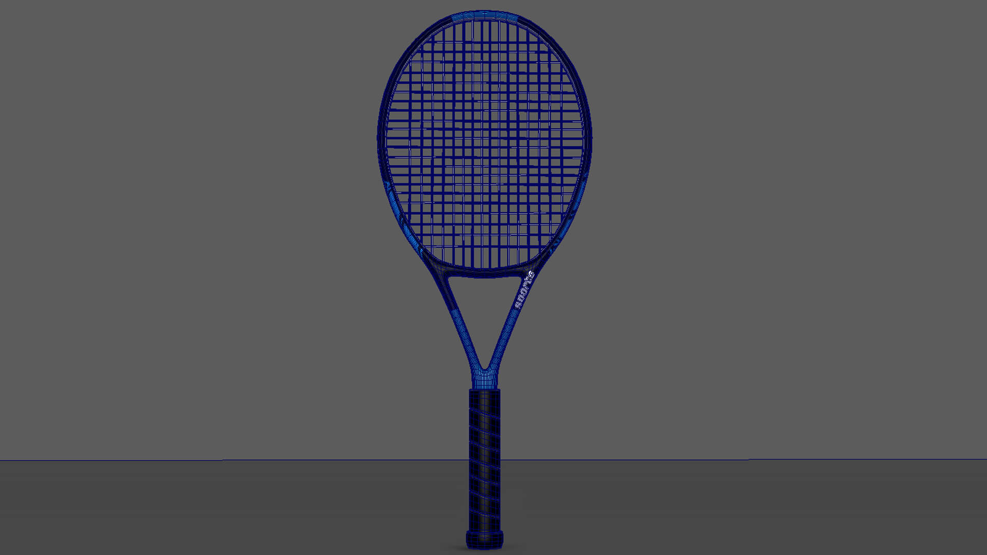 Tennis Racquet - Tennis Bat 3D Model by Trish