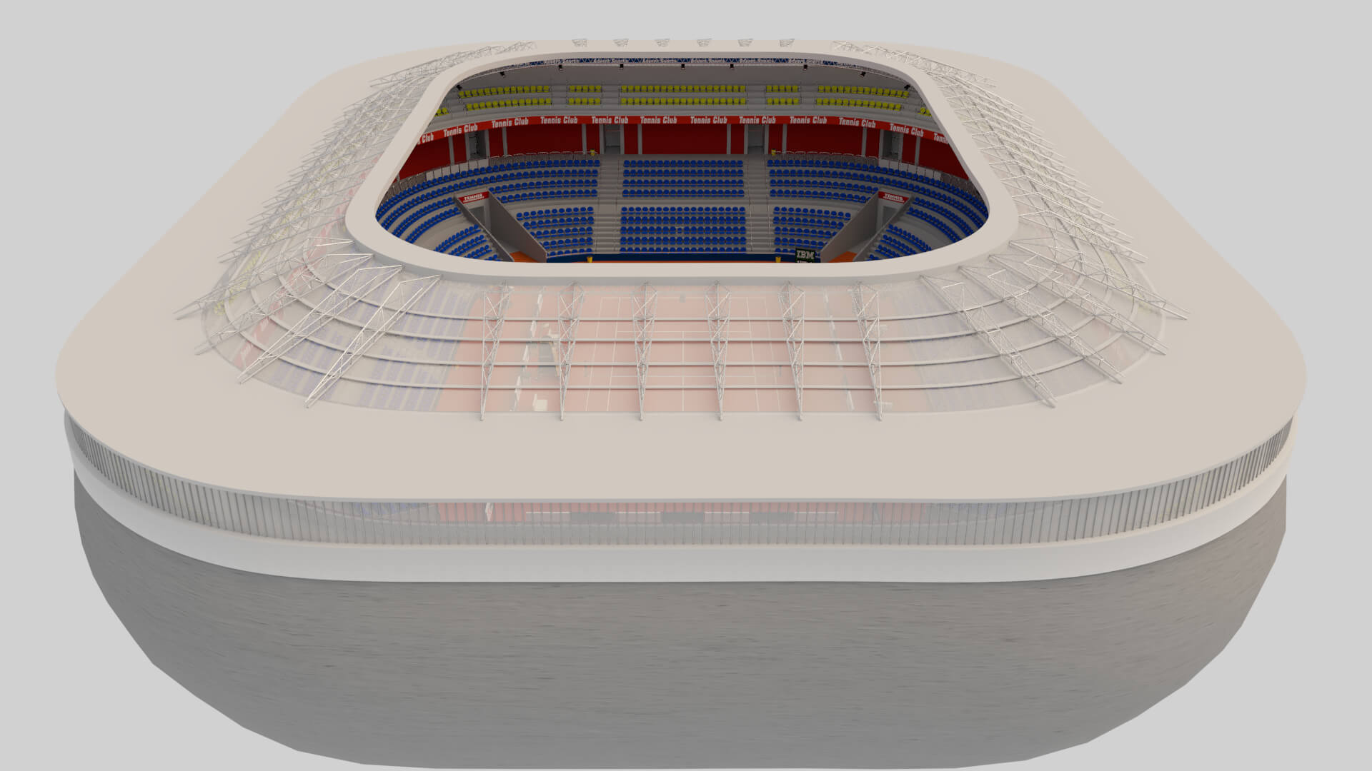 Tennis Stadium - 3D Model by Trish