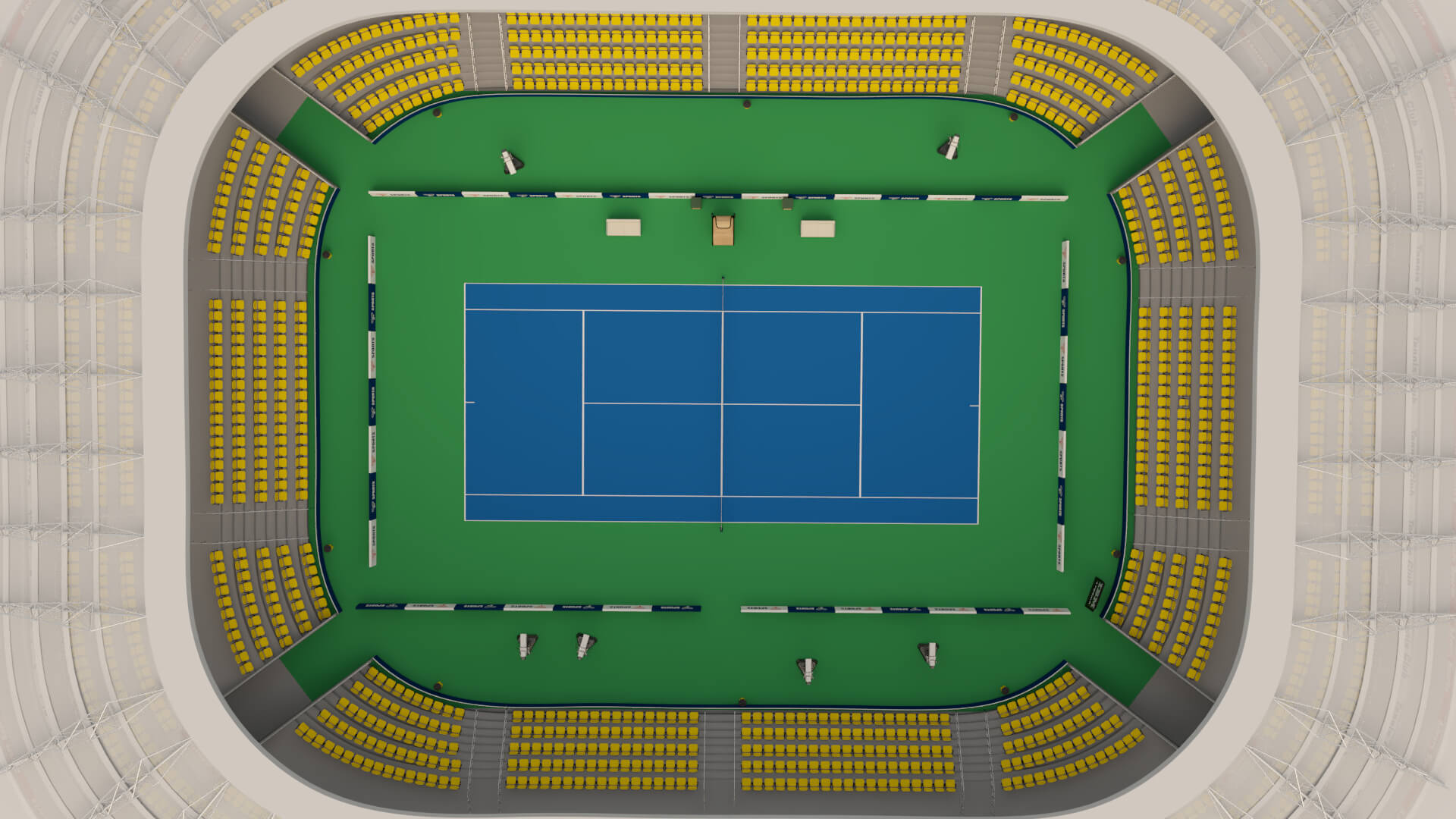 Tennis Stadium - 3D Model by Trish