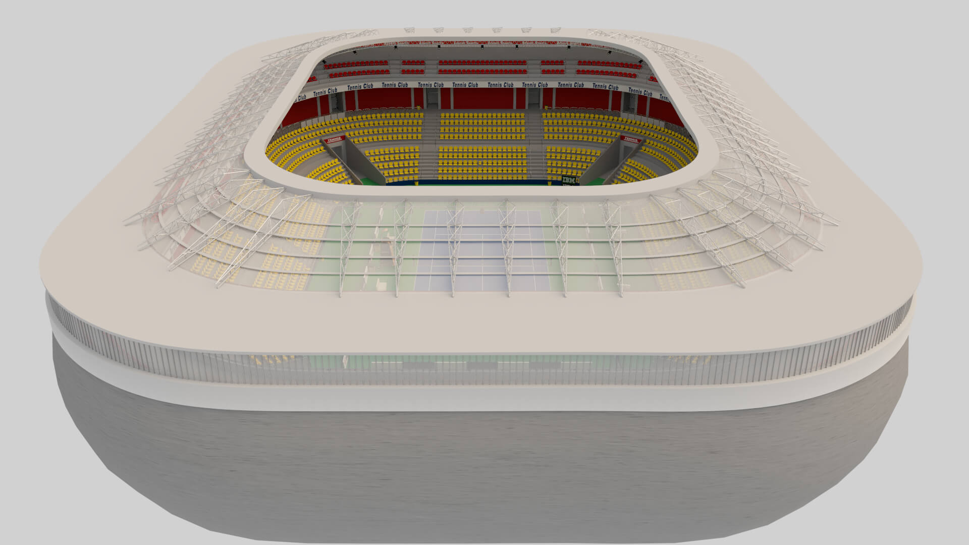 Tennis Stadium - 3D Model by Trish