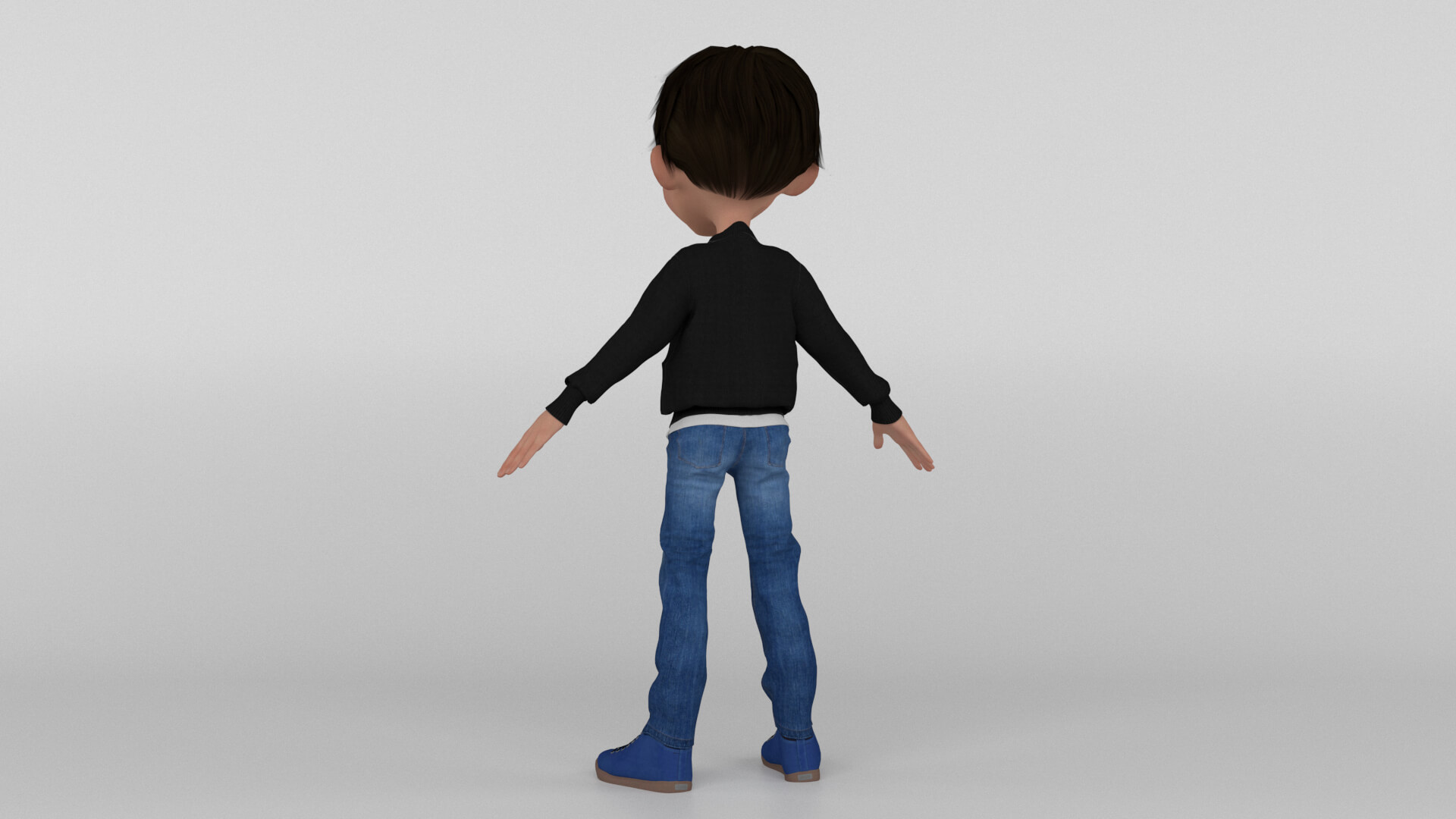 Toon Guy - Cartoon 3D Model by Trish