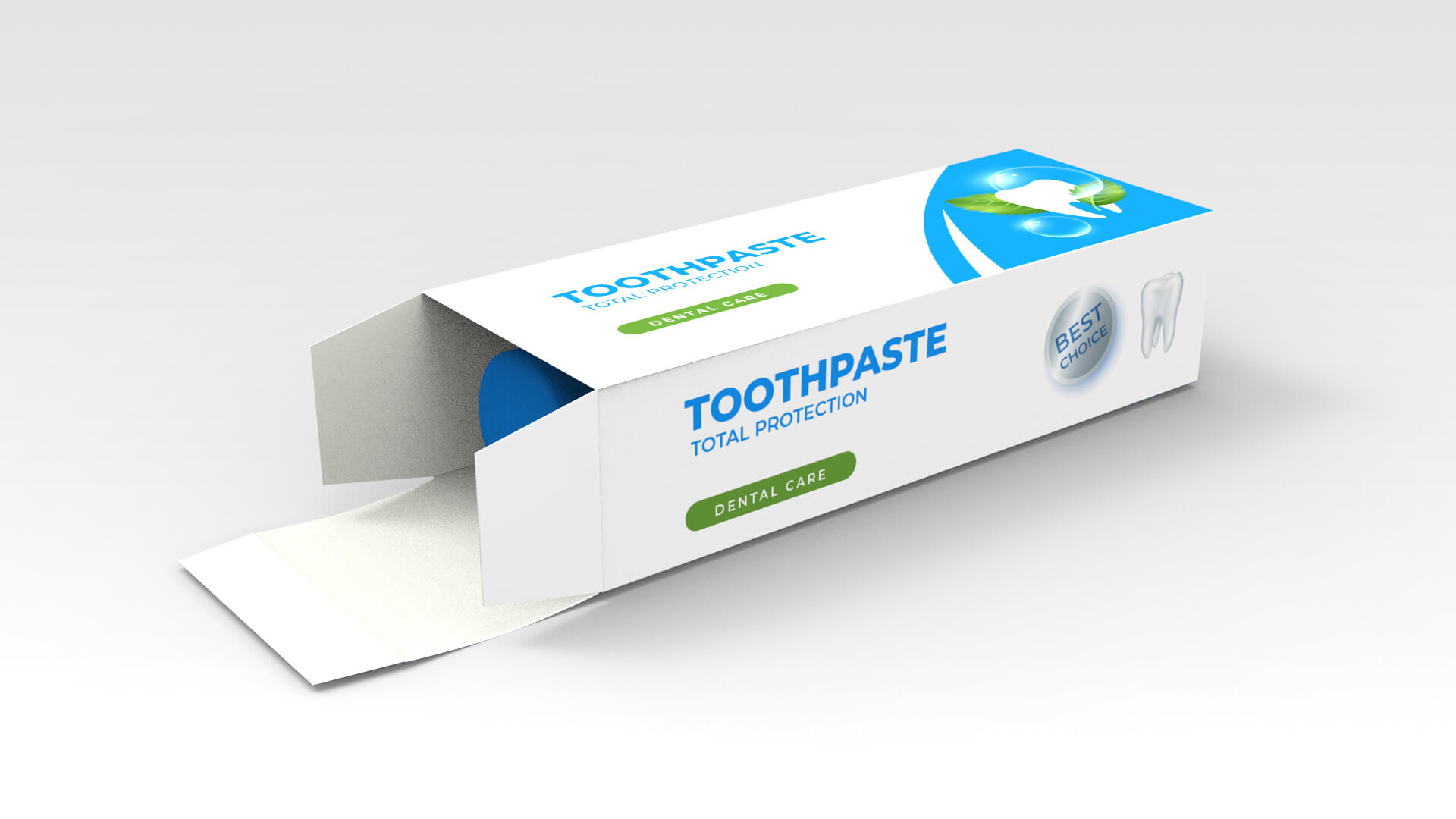 Tooth Paste - Tooth Paste 3D Model by Trish