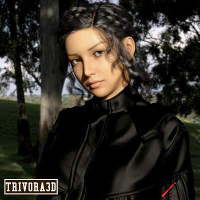 3D Akaza for Genesis 8 Female - Daz Content by Trivora 3D