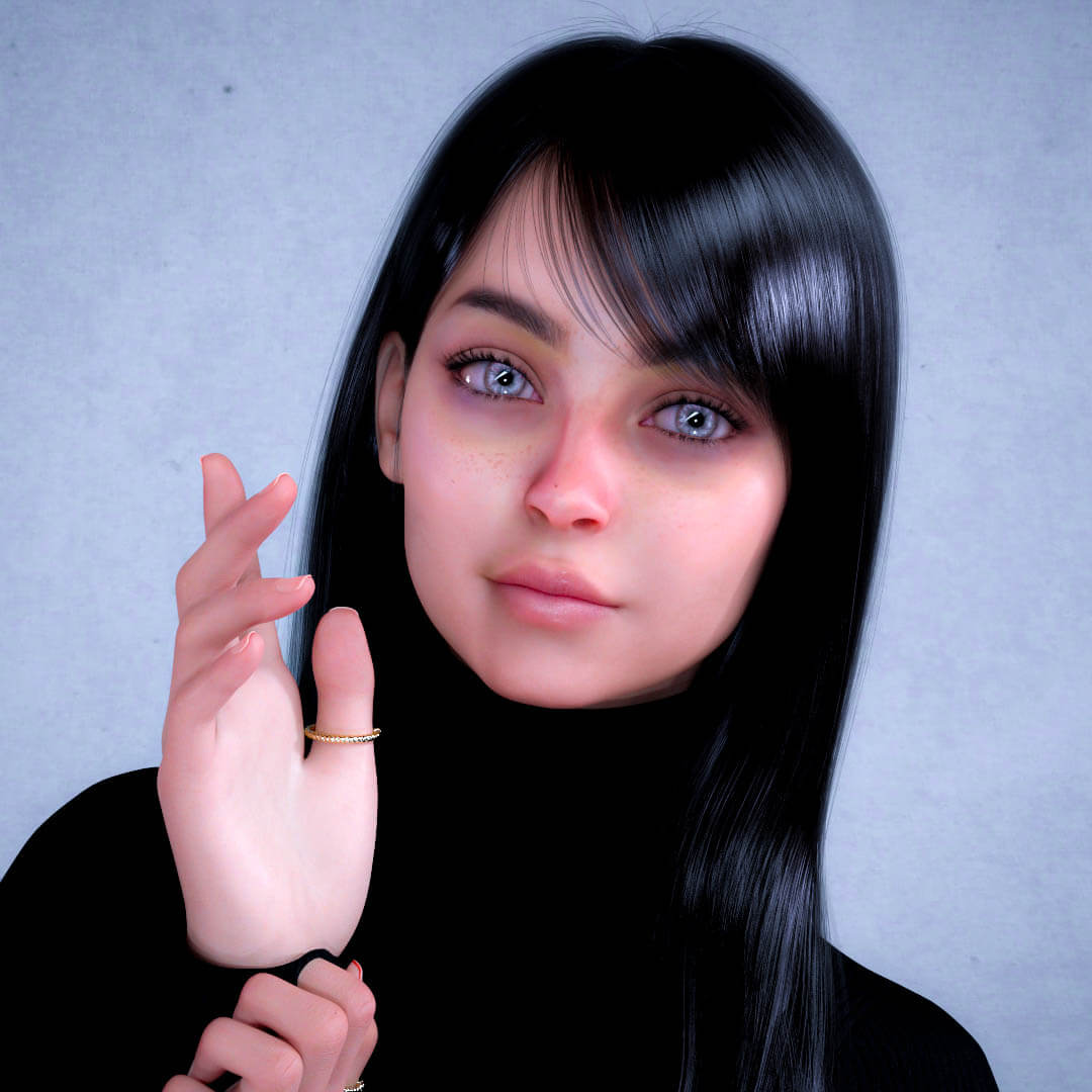 Aleda for Genesis 8 Female - Daz Content by Triyanti