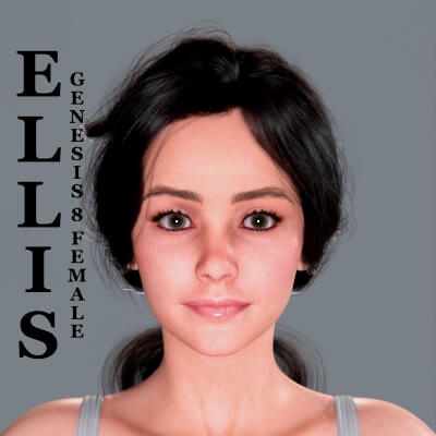 Ellis for Genesis 8 Female - Daz Content by Triyanti