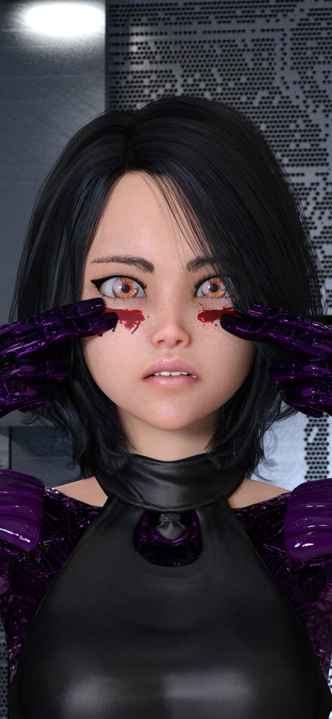 Alita Battle Angel 3D Desktop HD Wallpaper