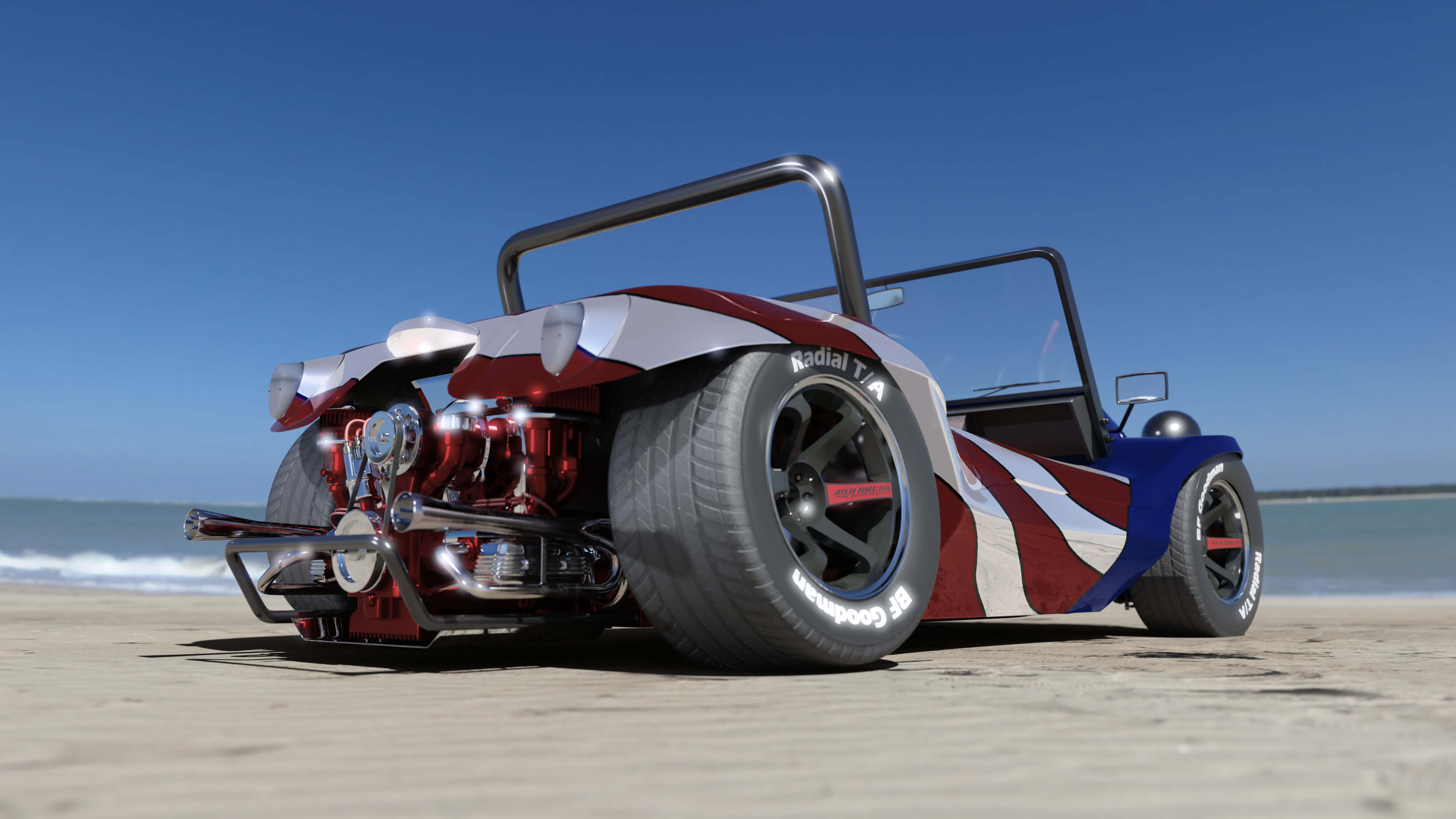 Buggy LM1 (Wallpaper) 3D Render, Digital Art by Trollx3d