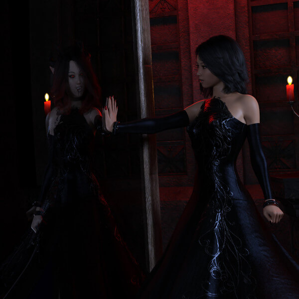 Amy et Aisha 3D Render | RenderHub Gallery