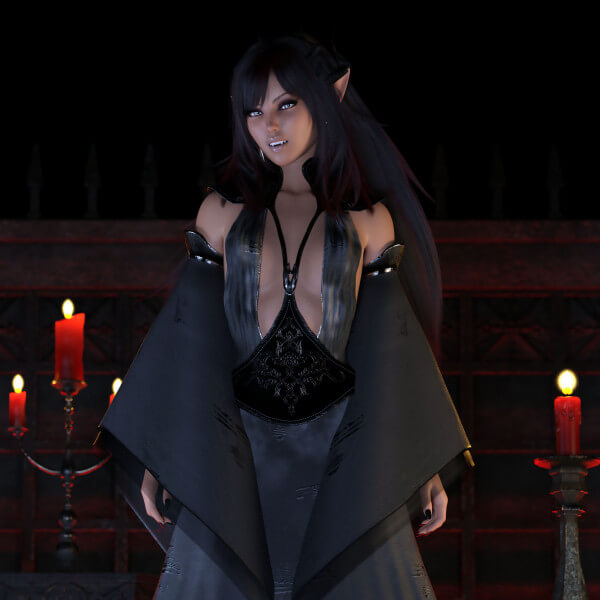 Jenna pole dance 5 3D Render | RenderHub Gallery