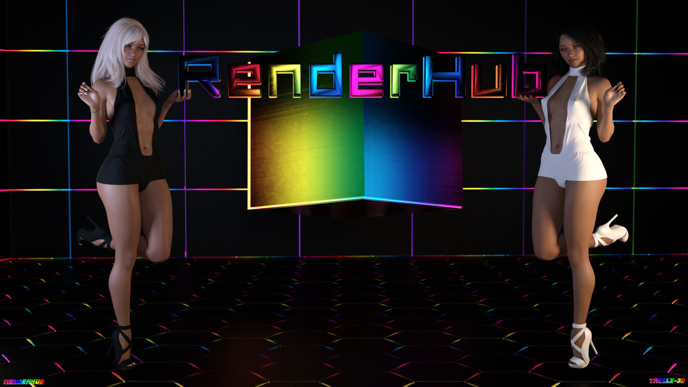 Renderhub 3D Desktop HD Wallpaper