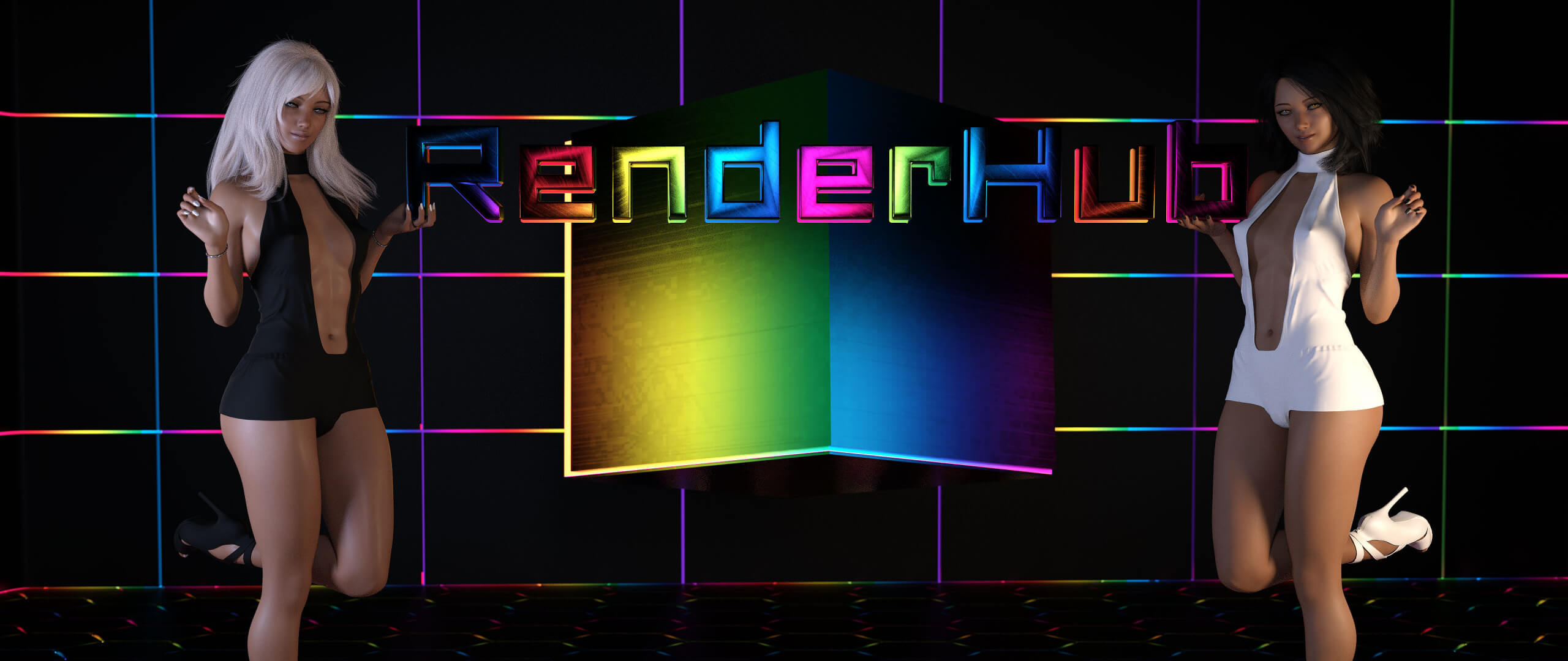 Renderhub 3D Desktop HD Wallpaper