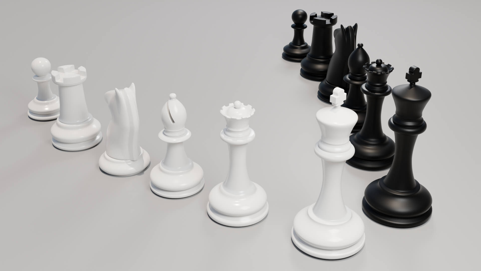 Chess Pieces - 3D Model by TS-Builder