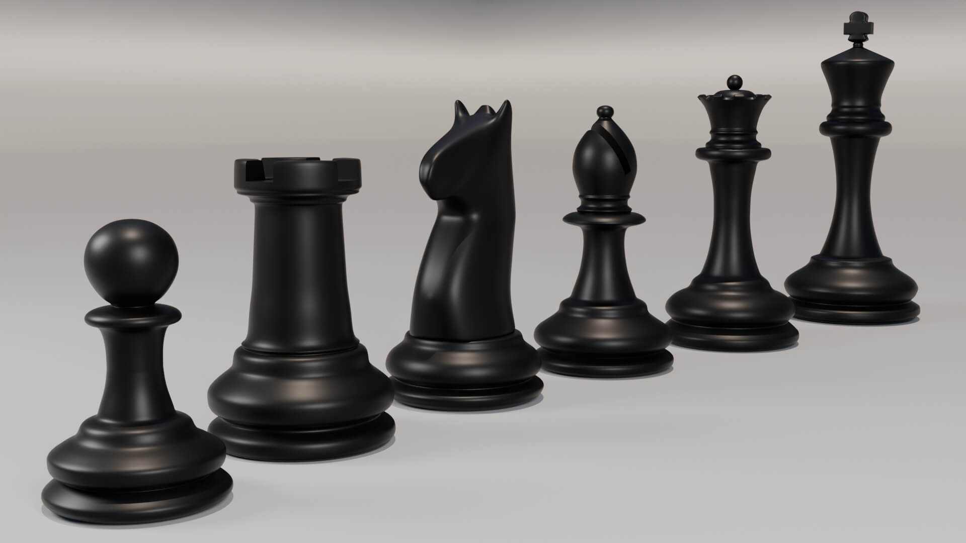 Chess Pieces - 3D Model by TS-Builder