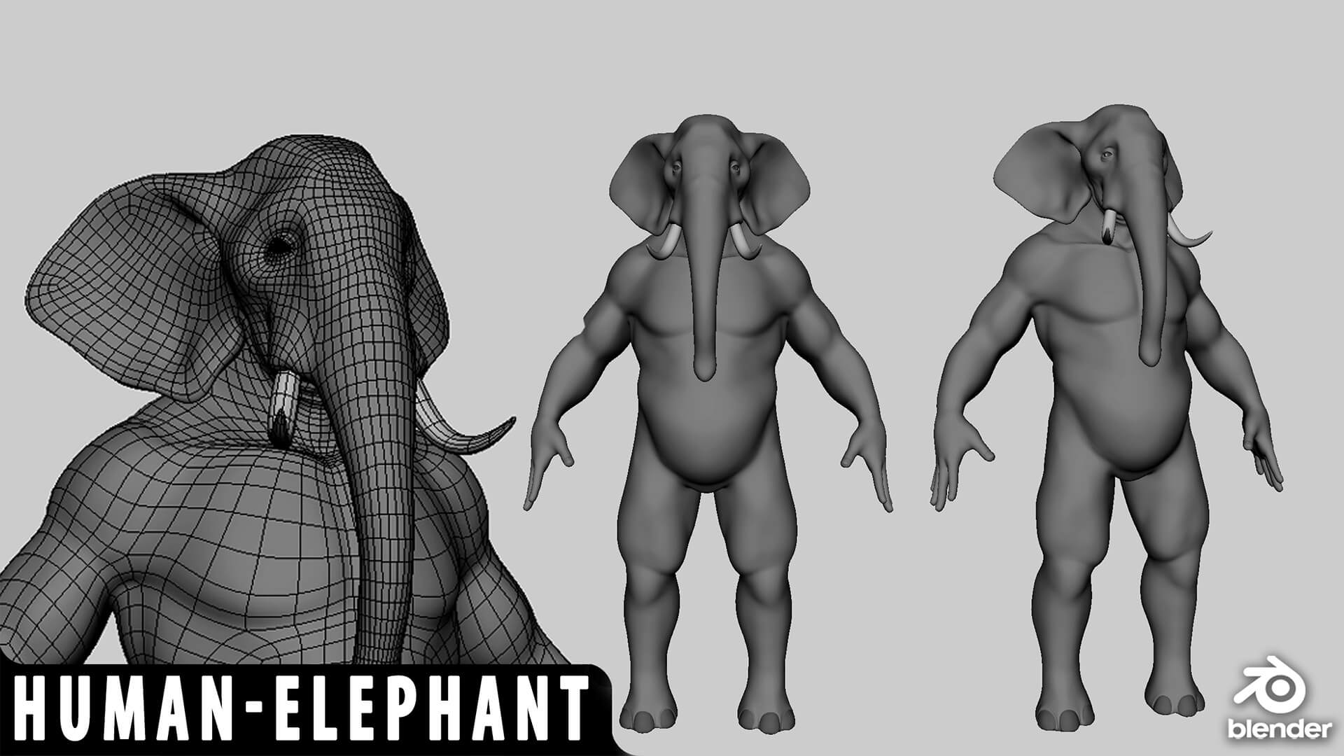 10 Mythical Creatures - Topology UV Map 3D Model by Tsering