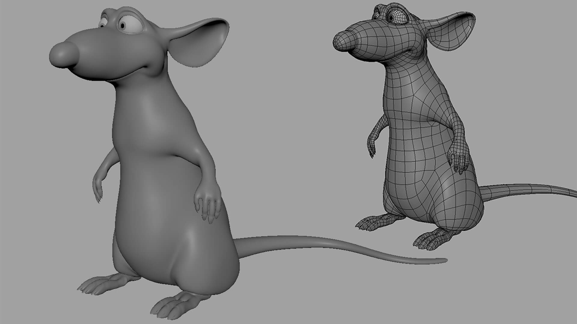 Mouse ( Ratatouille) - 3D Model by Tsering