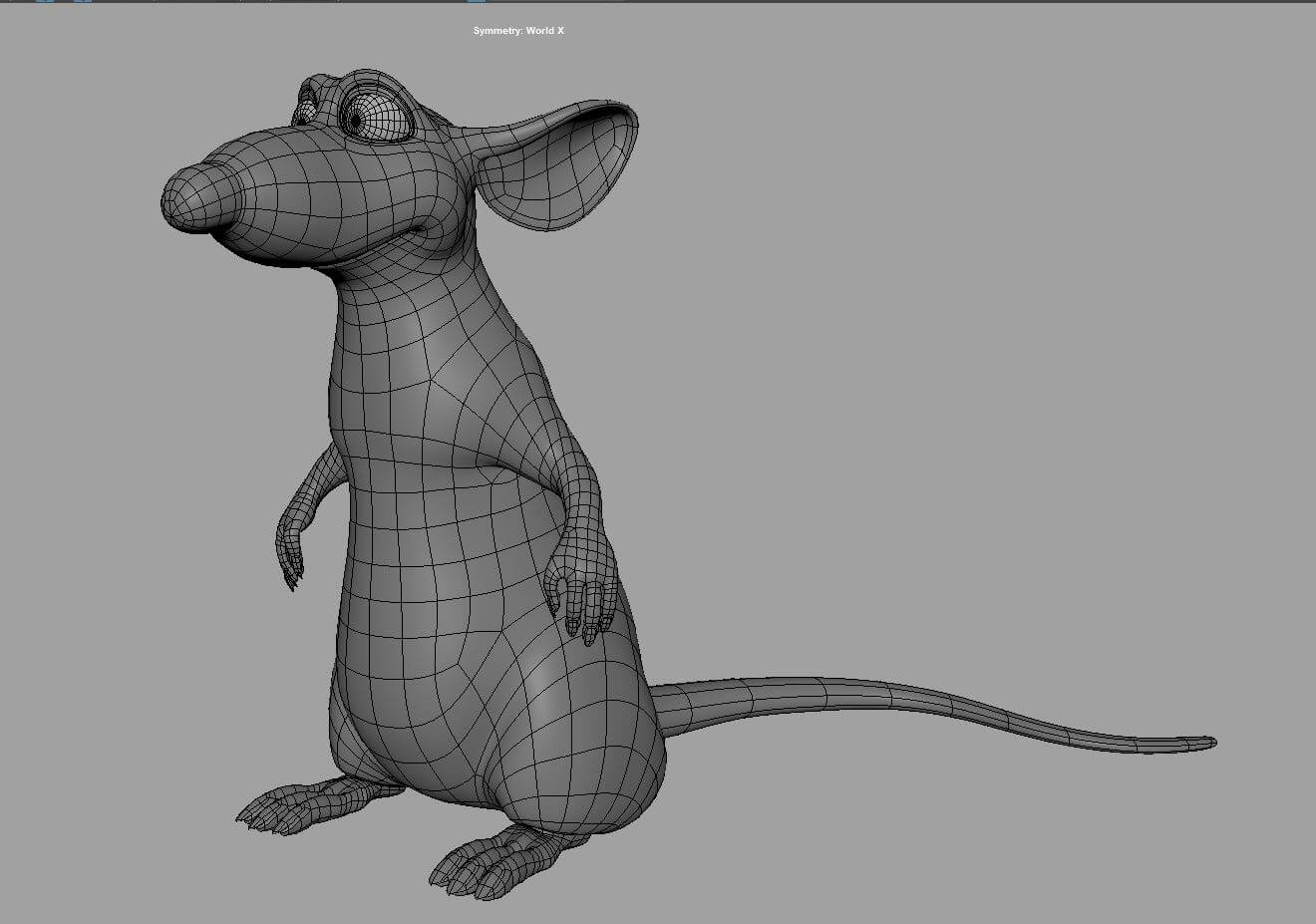 Mouse ( Ratatouille) - 3D Model by Tsering