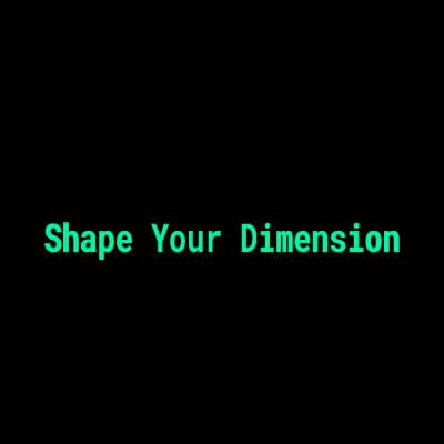 Shape Your Dimension - Free 3D Model by Ttt45rt