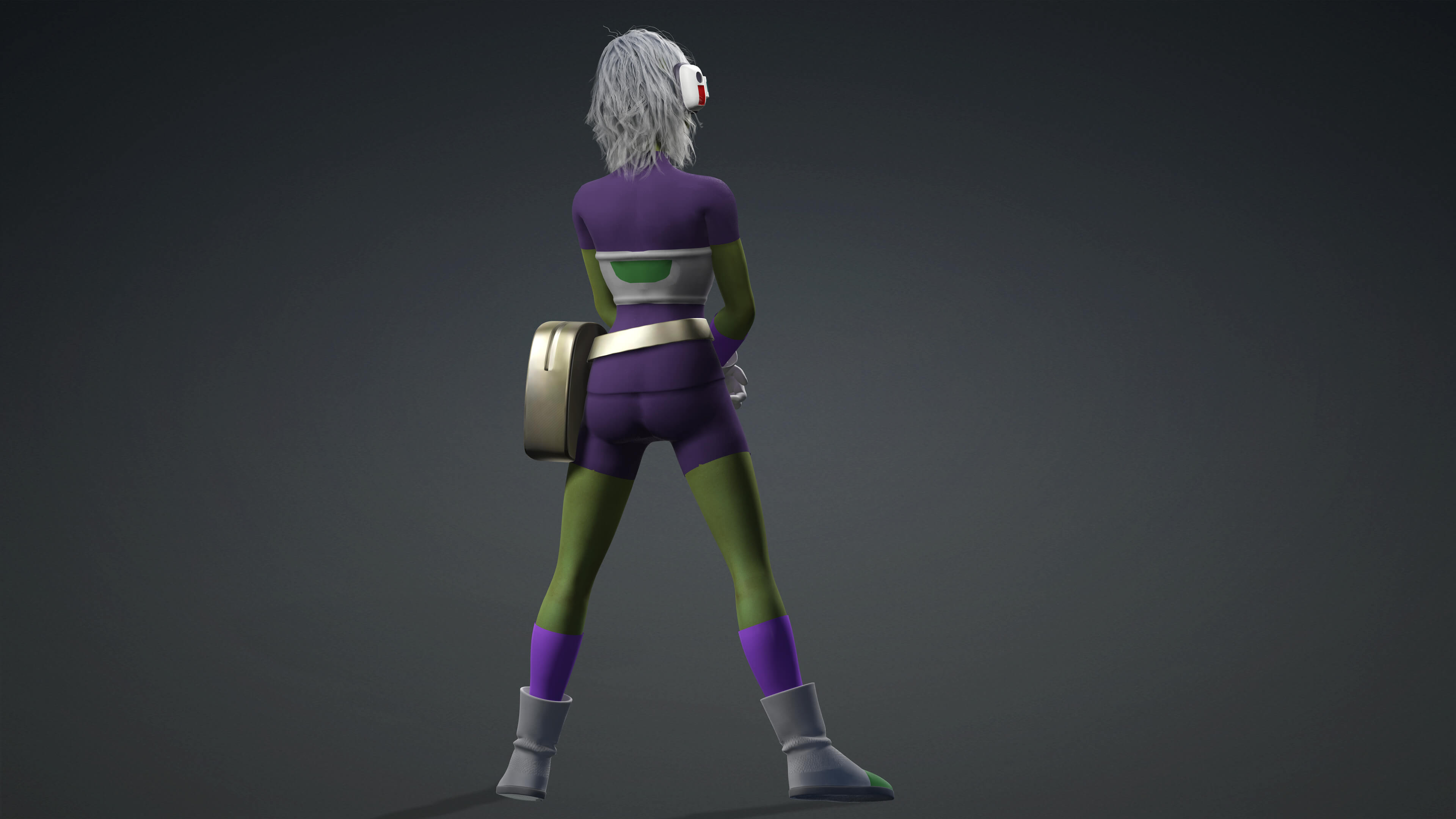 Cheelai Dbz Realistic - 3D Model by TWStudios