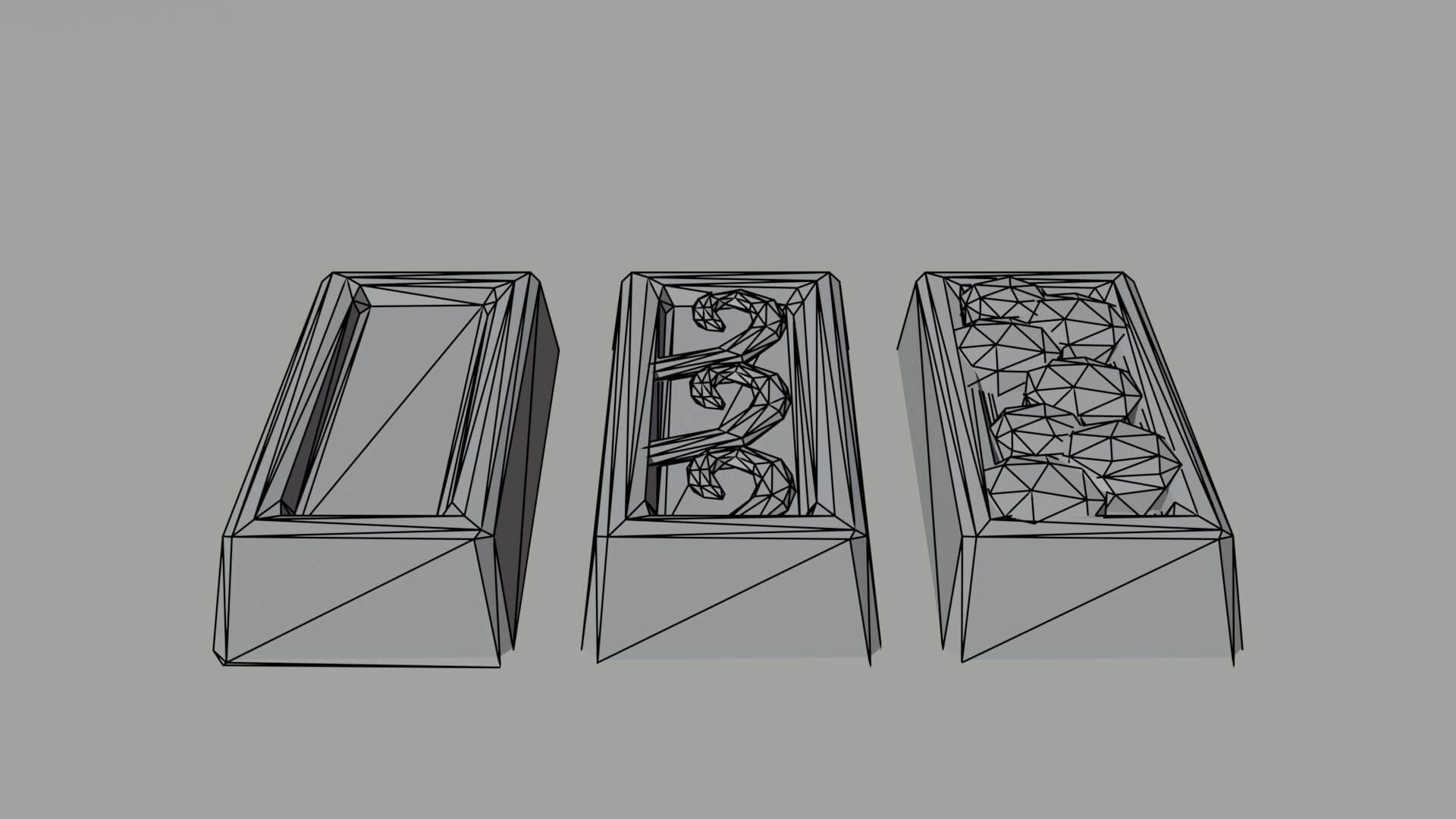 Cartoon Fantasy Ingots Kit - 3D Model by Tykryk