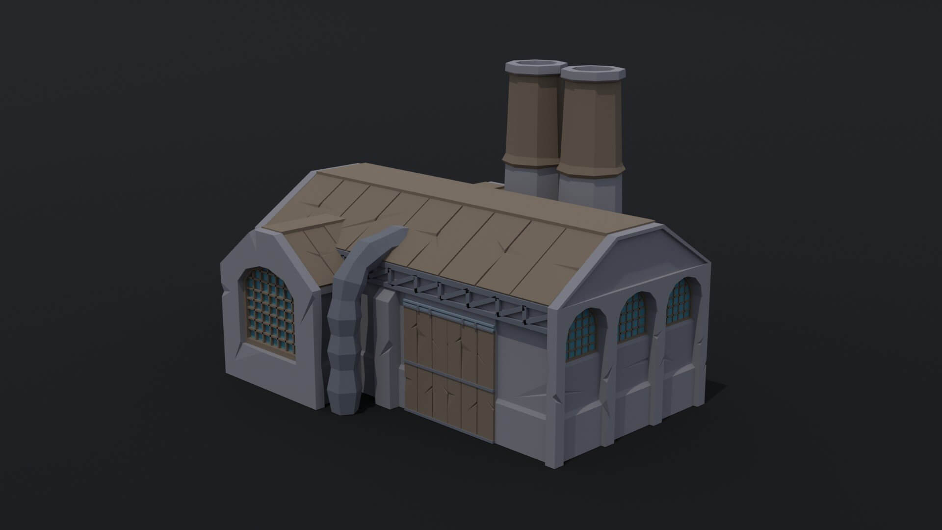 Dieselpunk Architecture