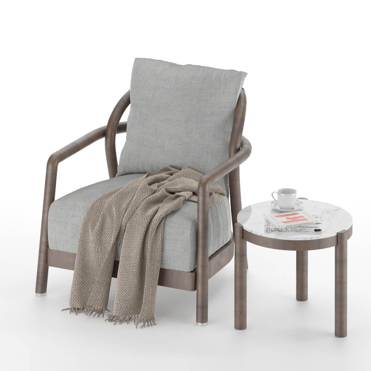 Arm Chair - 3D Model by tyler toney