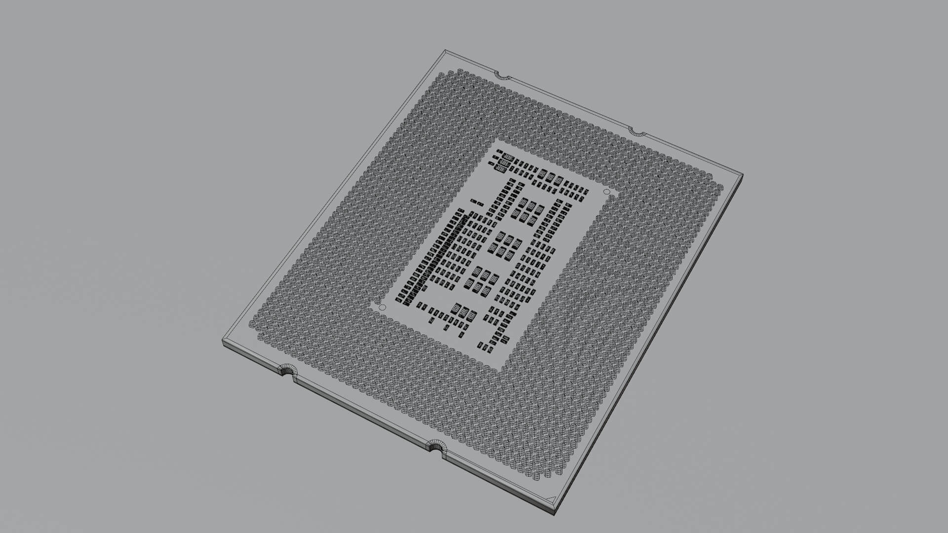 Intel Core I5-13600Kf Free 3D Model by Tyuris99